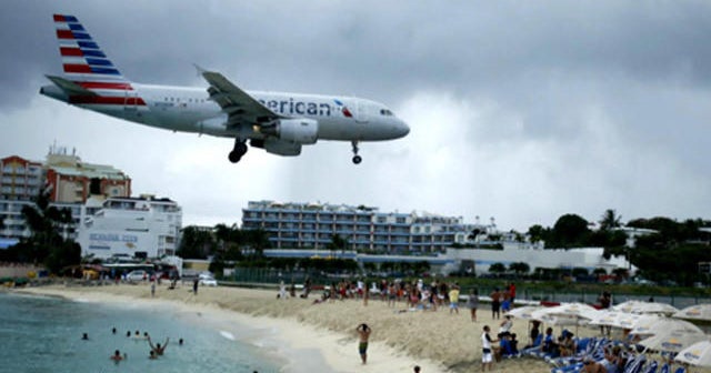 Jet engine blast kills tourist on beach - CBS News