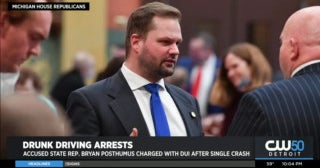 State Rep. Bryan Posthumus Arrested For Driving While Intoxicated - CBS Detroit