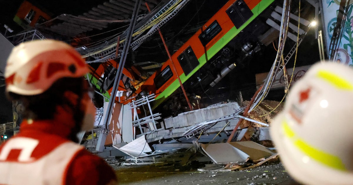 Mexico City metro overpass collapses, killing at least 23 people and ...