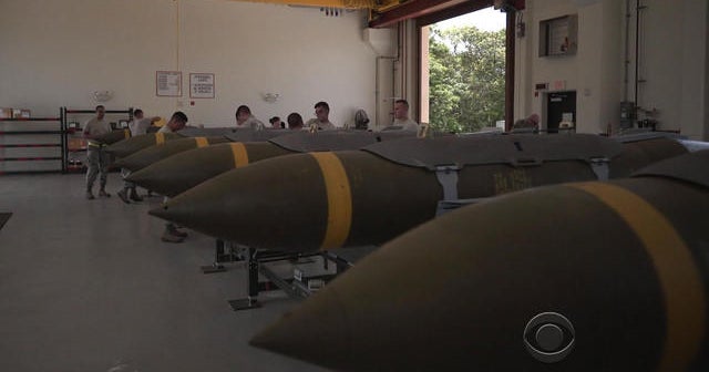On the ground at Andersen Air Force Base in Guam - CBS News