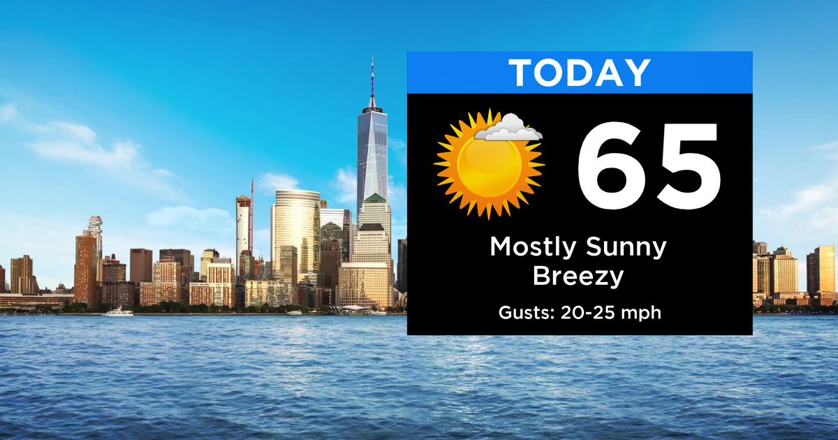 New York Weather: CBS2's 5/6 Thursday Morning Forecast - CBS New York
