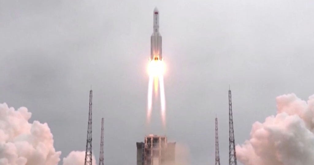 What Goes Up, Must Come Down Holds True For Chinese Rocket Debris Set ...