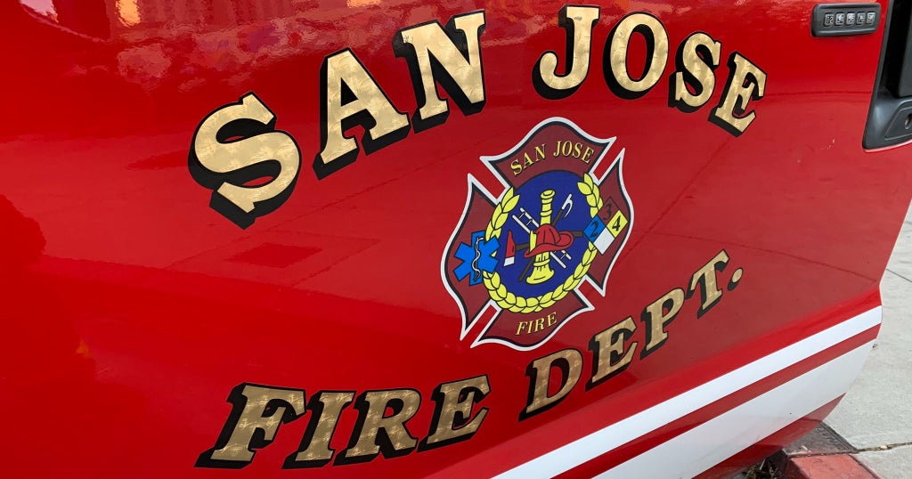 San Jose Firefighters Control House Fire on Mendota Way - CBS San Francisco