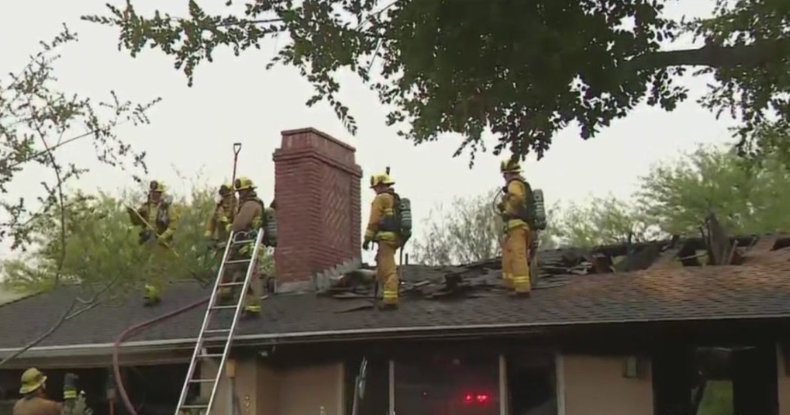 Man Rescued, 2 Dogs Killed In Simi Valley House Fire - CBS Los Angeles