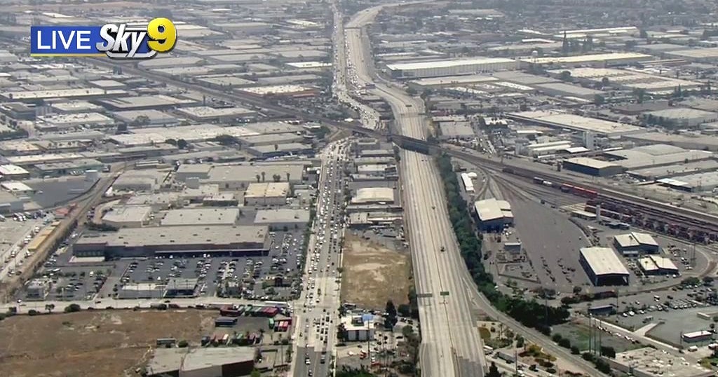5 Freeway Reopened After Full Closure In Commerce - CBS Los Angeles