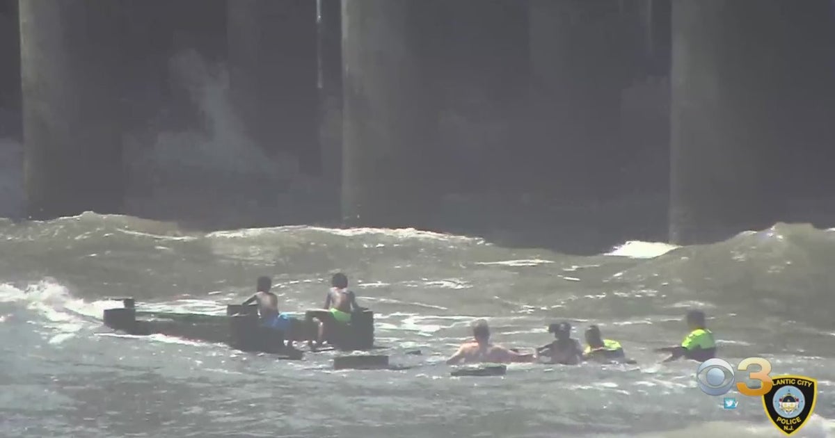 WATCH: Police, Good Samaritan Rescue 3 Children Stranded In Atlantic ...