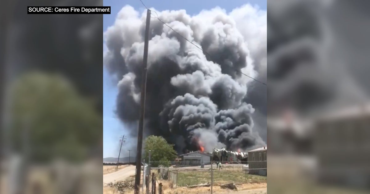 VIDEO: Firefighters Responding To Large Chicken Barn Fire Near Ceres ...