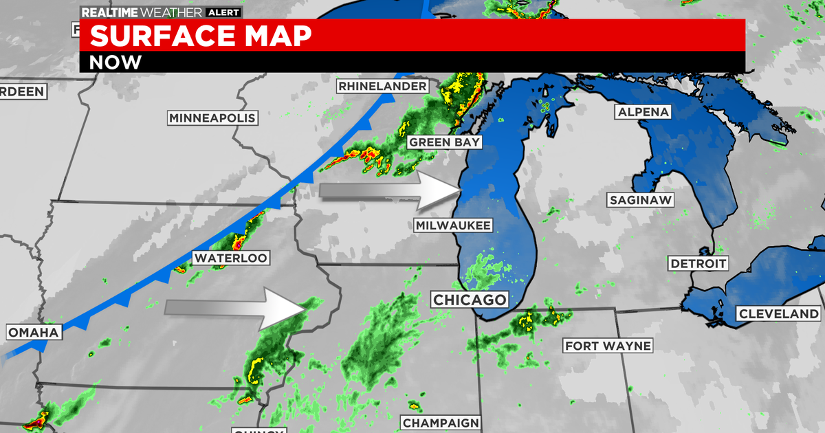 Chicago Weather: Gusty Storms By Daybreak - CBS Chicago