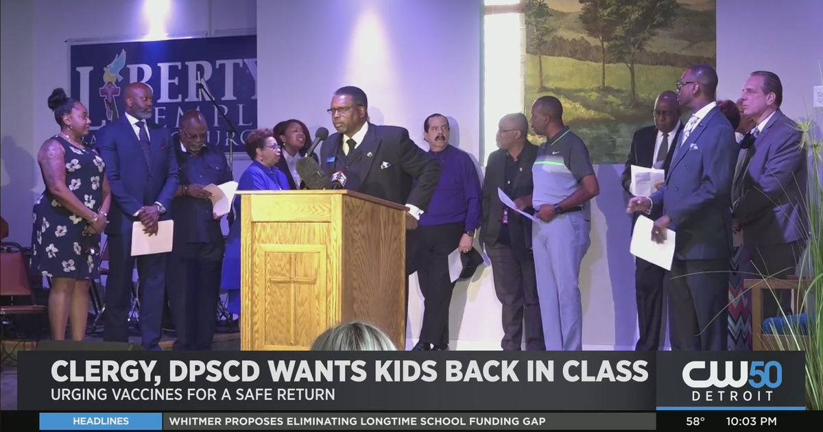Detroit Pastors, DPSCD Officials Call For Community To Get Vaccinated ...