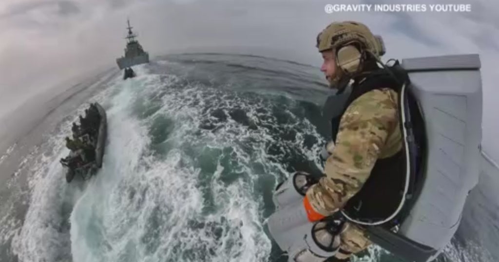 Futuristic 'Iron Man' Jet Suits Tested By Royal Navy For 'Super Fast ...