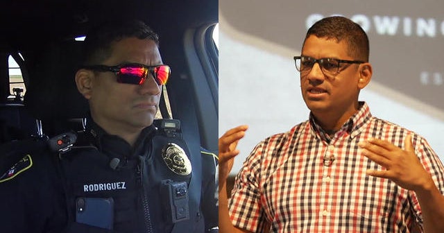 Cop on the beat, and the pulpit - CBS News