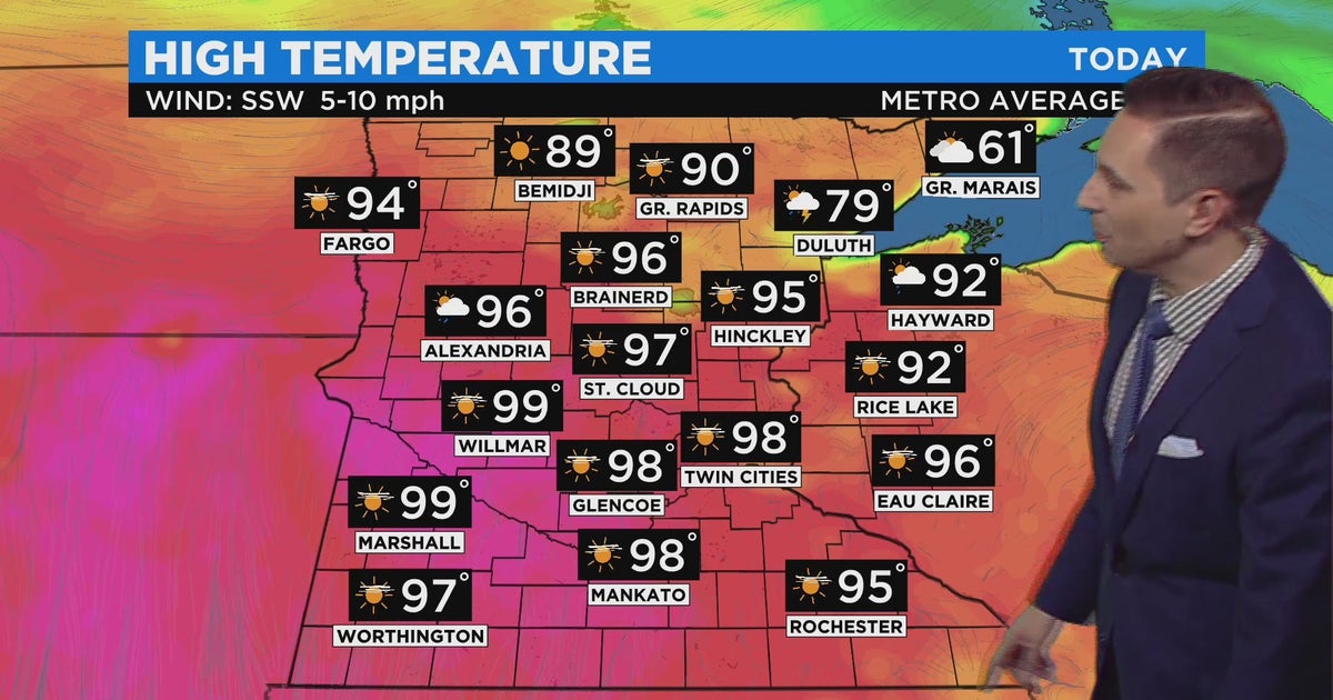 Minnesota Weather: Temperatures Could Hit 100 Degrees On Day 8 Of Heat ...