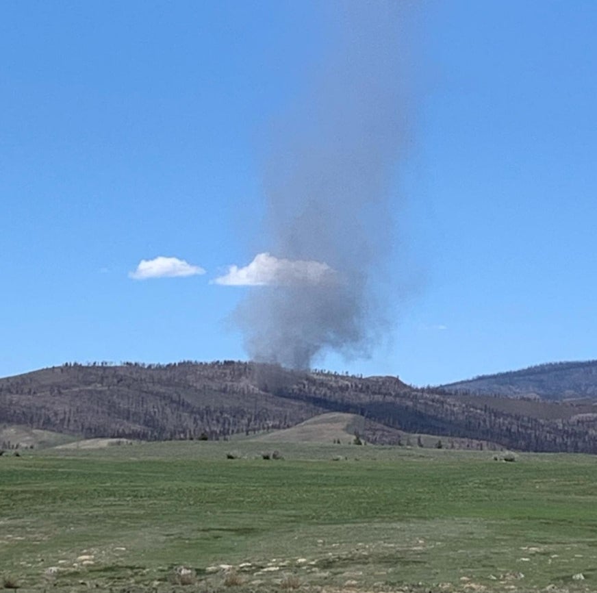 See Smoke In Grand County? It Could Be A Dust Devil - CBS Colorado