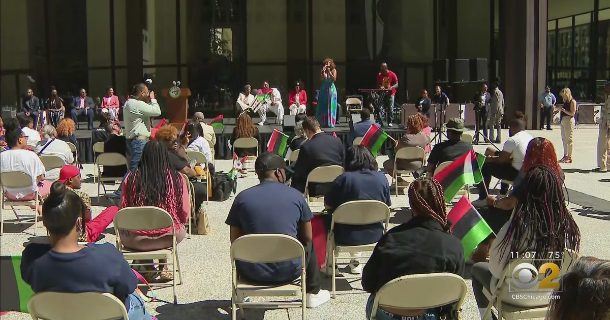 City Of Chicago Commemorates Juneteenth - CBS Chicago