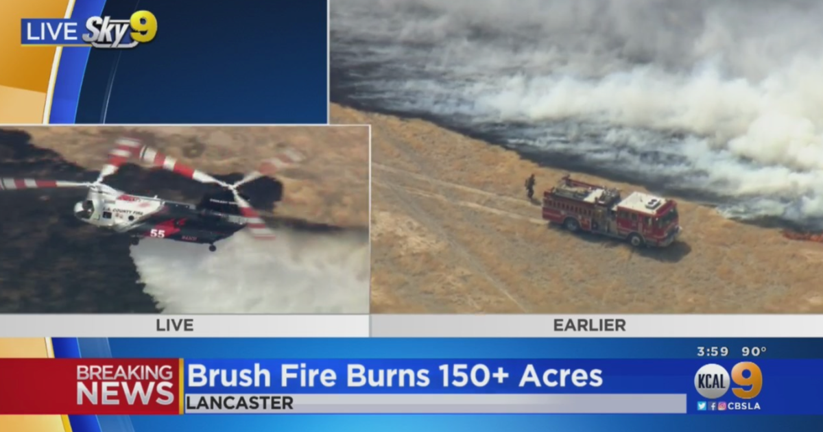 Evacuation Orders For 349-Acre King Fire In Lancaster Lifted, No ...