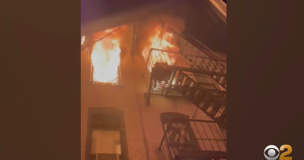Firefighters Battle Overnight Blaze In Hell's Kitchen, Just Blocks From ...