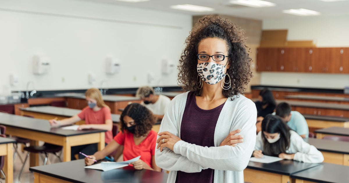 Teachers battling stress, depression during the pandemic - CBS News