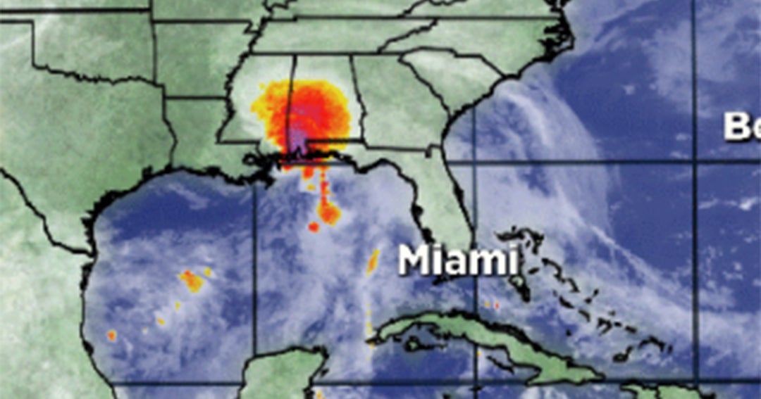 Tropical Storm Claudette Forms, Lashes Gulf Coast With Heavy Rain ...