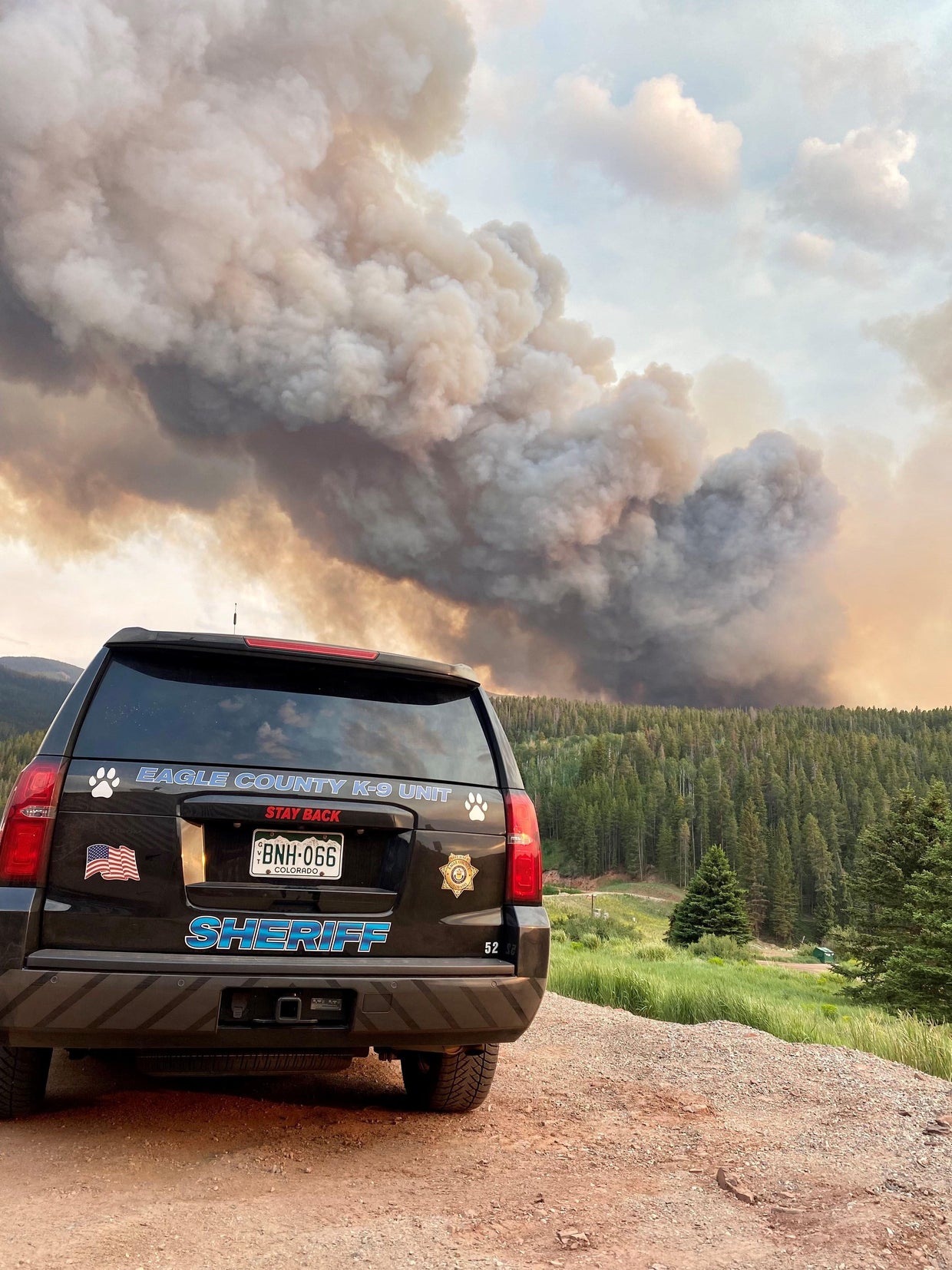 Fire Near Sylvan Lake State Park Grows To Over 1,400 Acres Monday - CBS ...