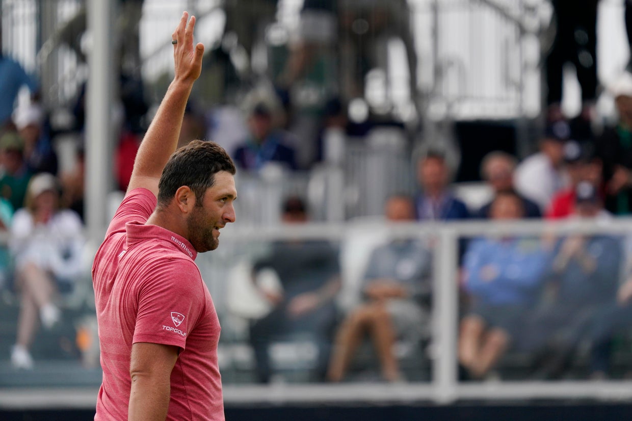 Jon Rahm wins U.S. Open, his first major championship - CBS News