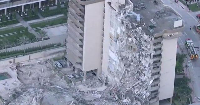 Miami mayor gives update on high-rise building collapse - CBS News
