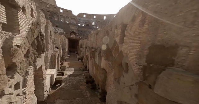 After massive restoration, Rome's iconic arena opens up substructure ...