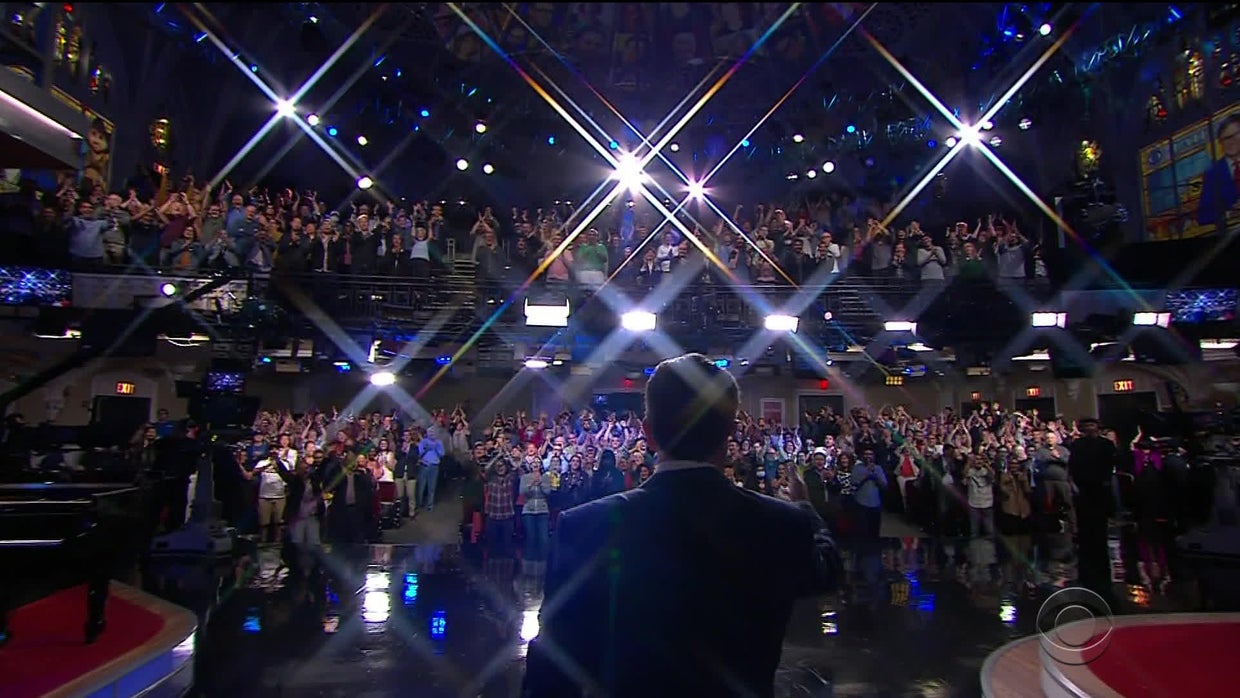 Stephen Colbert on being back on stage - CBS News