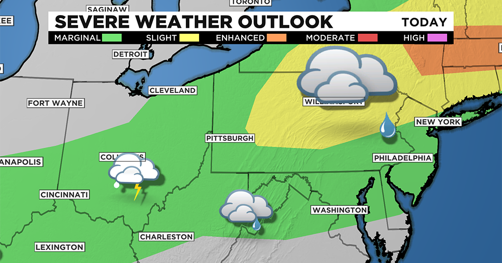 Pittsburgh Weather: Strong Storms And Rain Possible On Wednesday - CBS ...