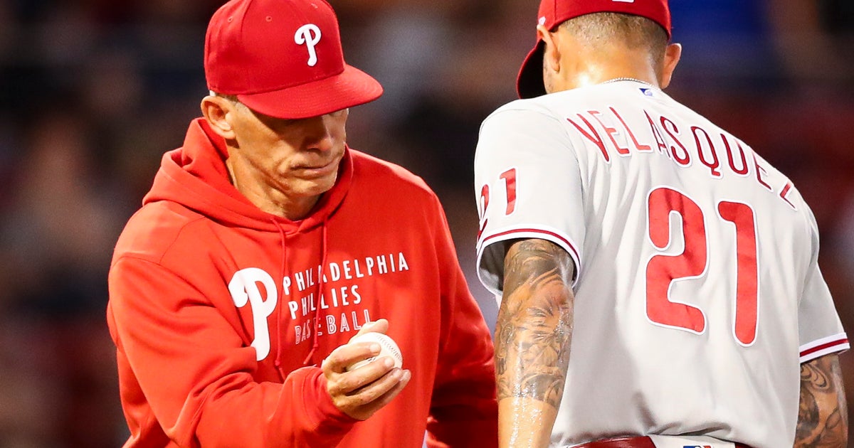 Vince Velasquez, Phillies Rocked By Red Sox, 11-5 - CBS Philadelphia