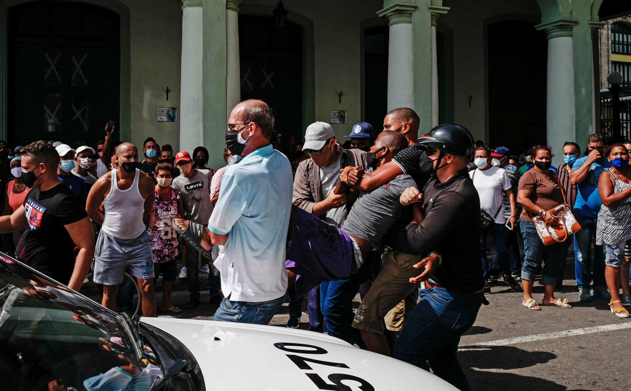 High prices, food shortages fuel Cuba's biggest anti-government ...