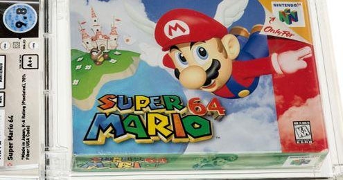 Unopened copy of Nintendo's Super Mario 64 from 1996 sells for $1.56 ...