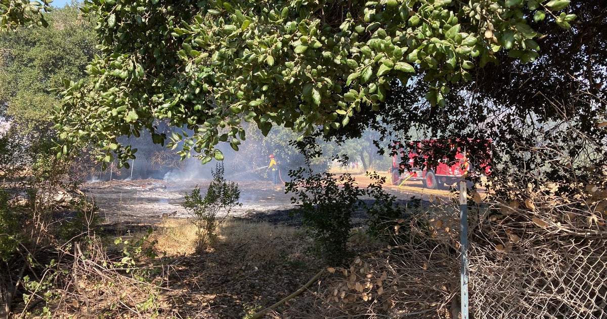 Small Vegetation Fire Burns in Southern Santa Clara County near San ...
