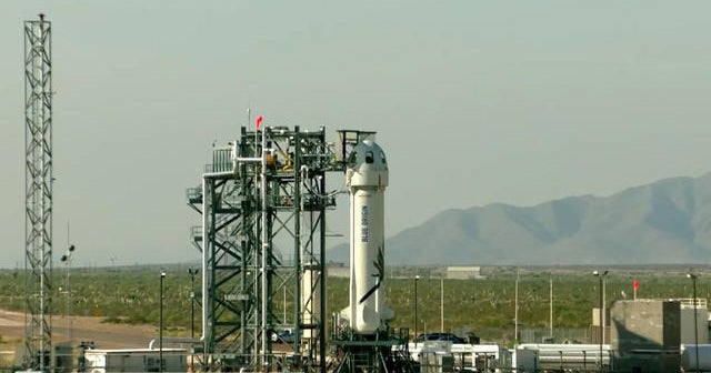 Blue Origin prepares to launch founder Jeff Bezos into space - CBS News