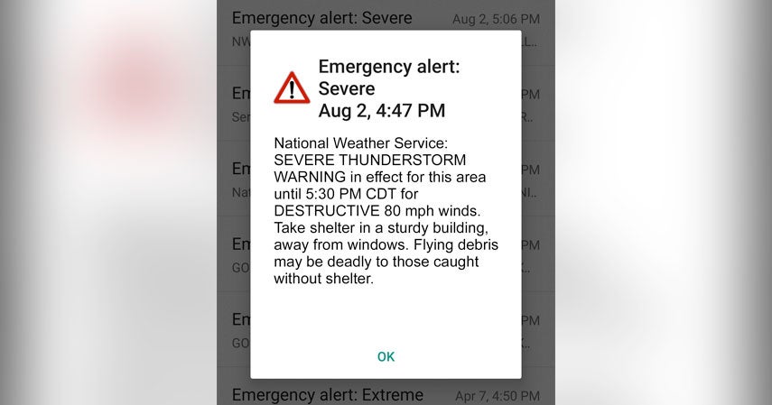 Severe Thunderstorms Deemed 'Destructive' Will Trigger Emergency Alerts ... Severe Thunderstorms Deemed 'Destructive' Will Trigger Emergency Alerts ...