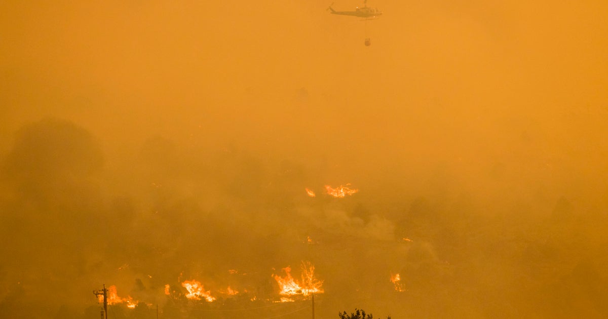 Tamarack Fire: Determined Firefighters Turn Flames Back From Highway ...