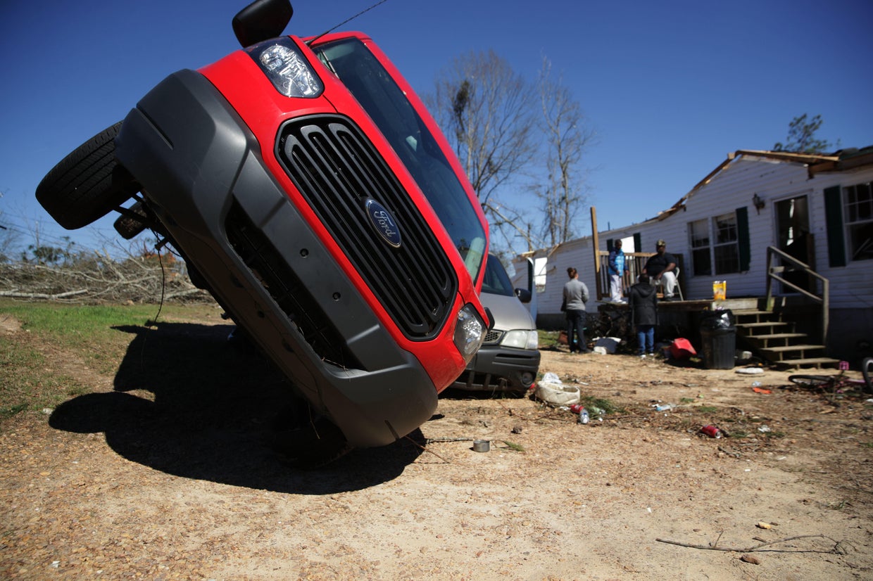Devastating photos of tornado damage