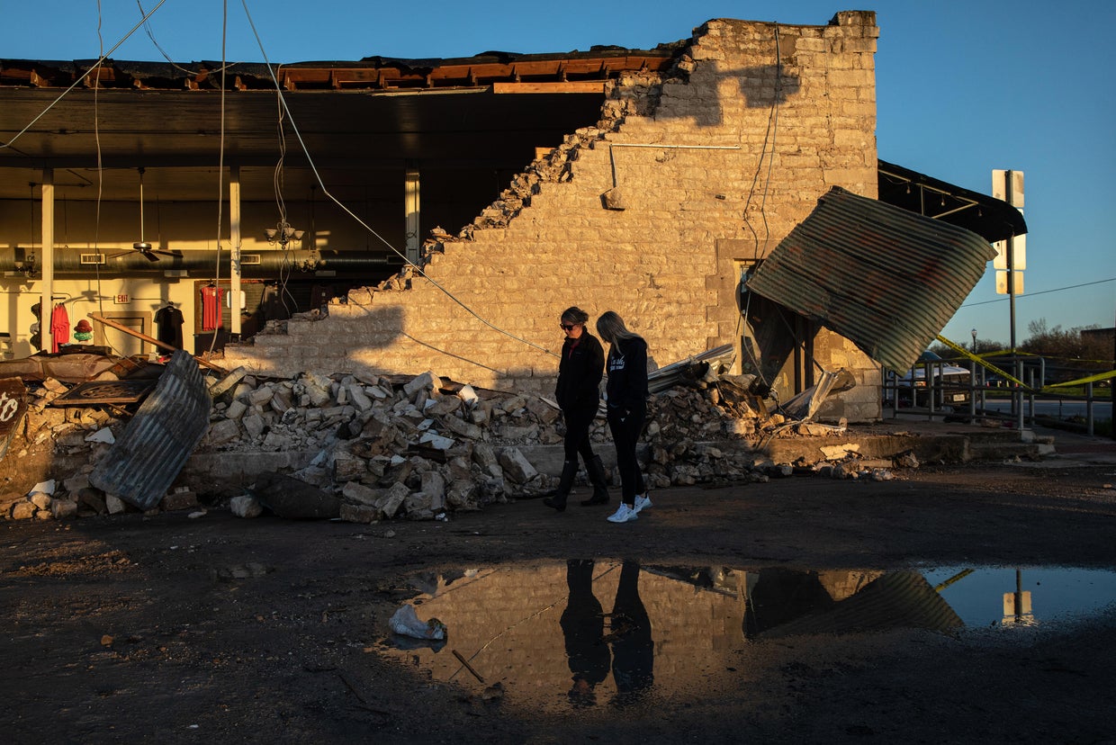 Devastating photos of tornado damage