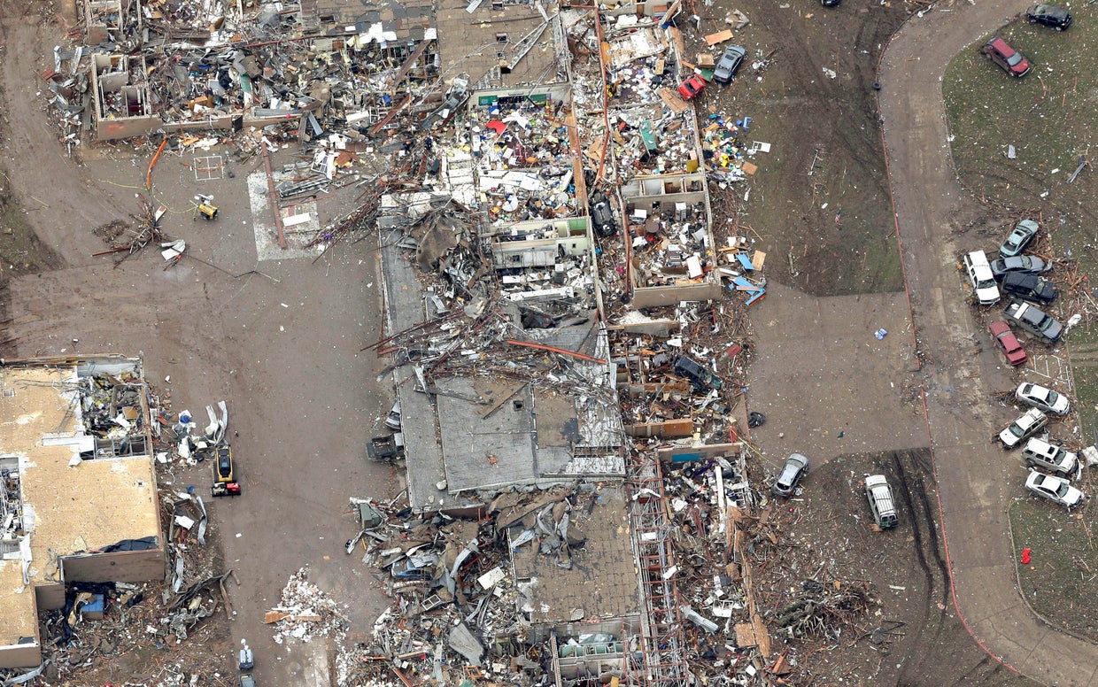 Devastating photos of tornado damage