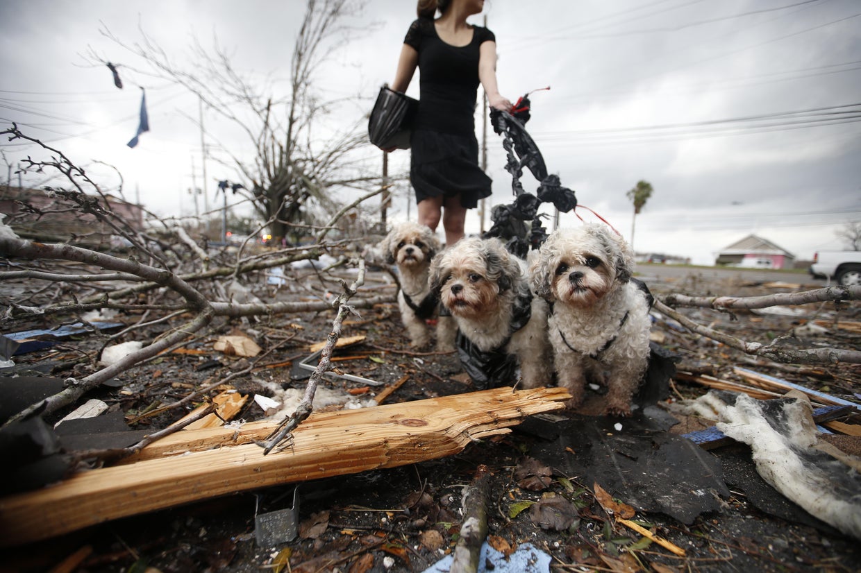 Devastating photos of tornado damage