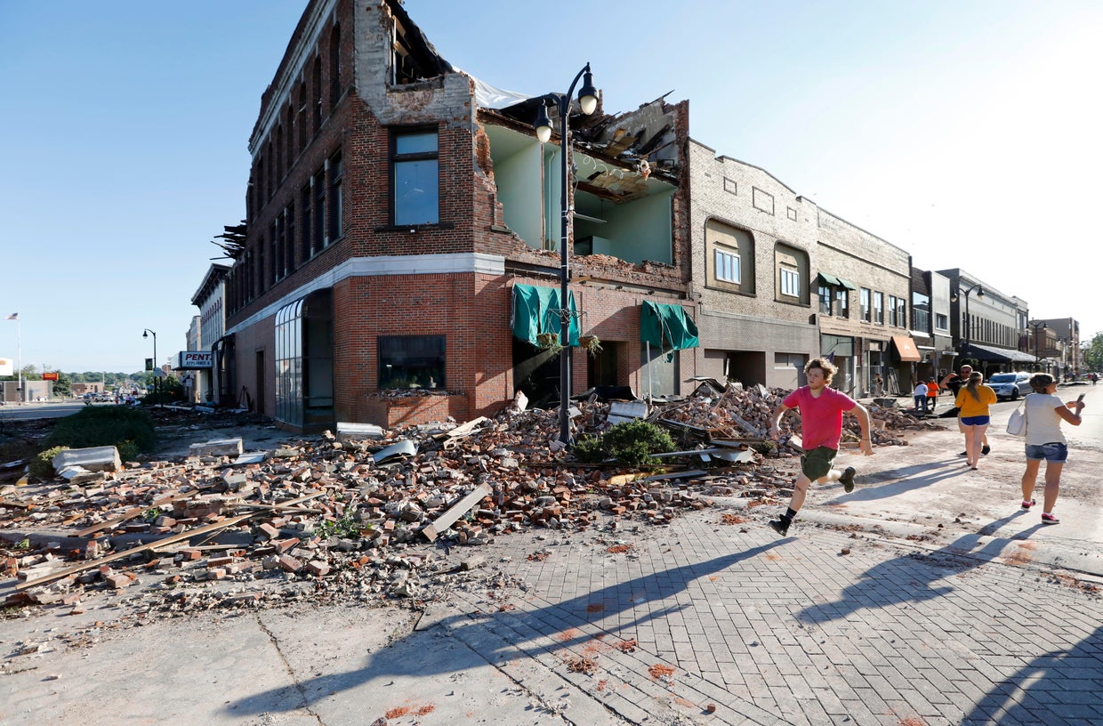 Devastating photos of tornado damage