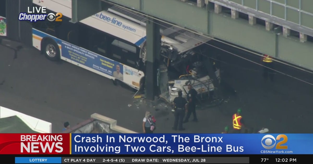14 Injured, 1 Critically In Crash Involving Bee-Line Bus In The Bronx ...