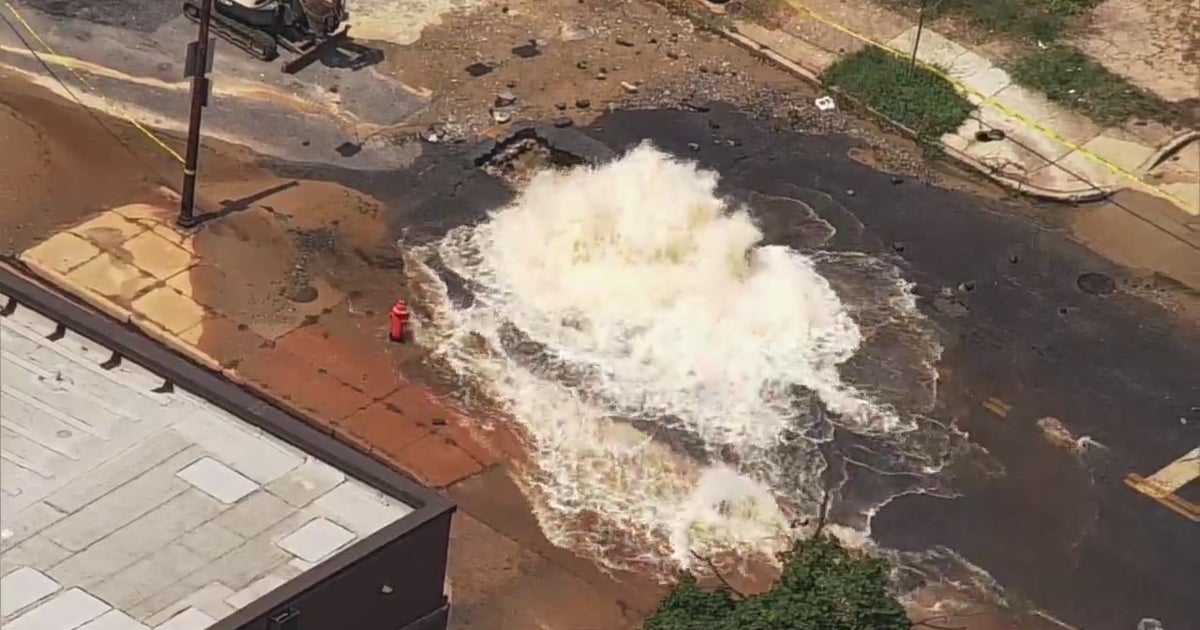 Twin Water Main Breaks Forces More Than A Dozen West Baltimore Resident ...