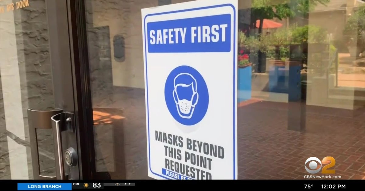 Indoor Mask Mandate Lifted In Stamford - CBS New York