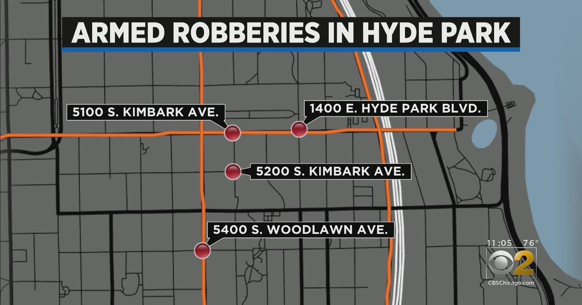 Chicago Police Warn Of Armed Robberies In Hyde Park Cbs Chicago