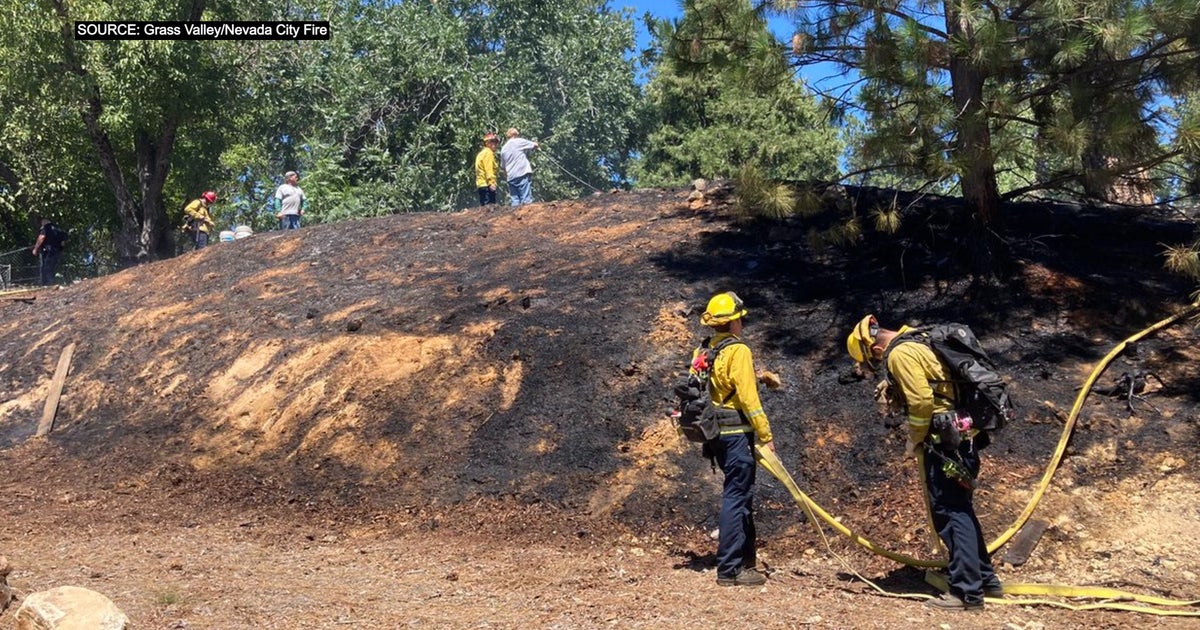 Quick-Acting Locals Help Stop Small Fire Near Grass Valley From Getting ...