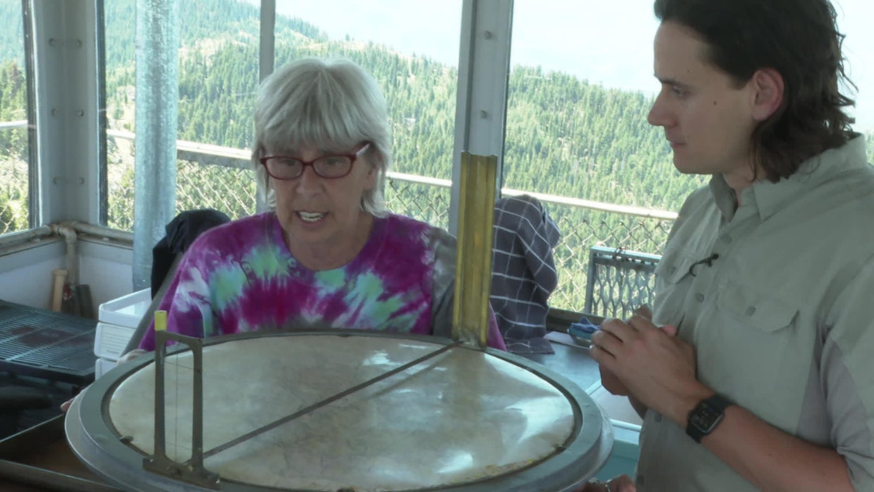 Fire lookouts keep watch over threatened forests - CBS News