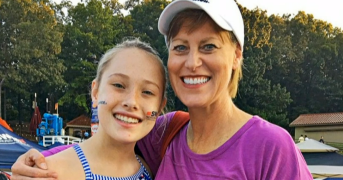 Mother whose daughter died of cancer learns to swim to carry on her ...