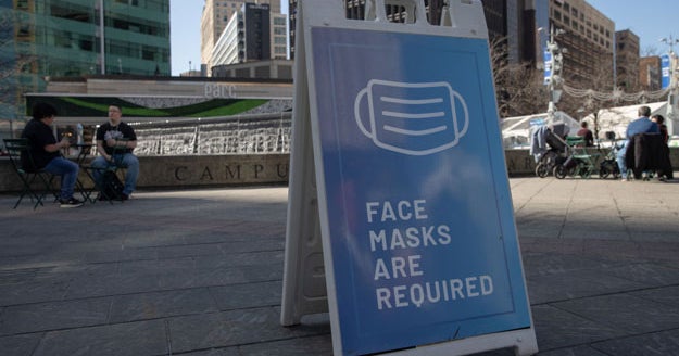 CDC Guidance Recommends All But 2 Michigan Counties Should Mask Up ...