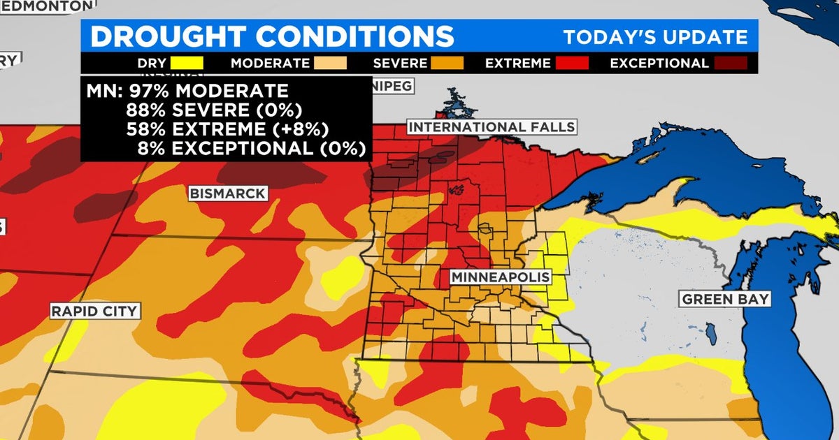 Drought In Minnesota: Extreme Drought Expanded 8% In The Last Week ...