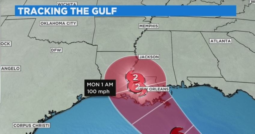 Tropical Storm Ida Heads Away From Texas Gulf Coast, Louisiana Bracing ...